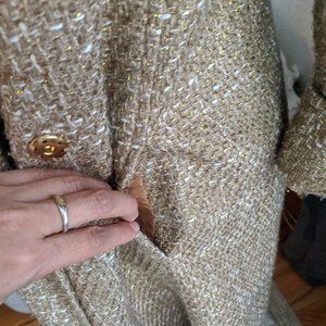 Mossimo Supply Co. | Jackets & Coats | Mossimo Wool Blend Gold Coat ...